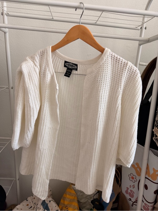 Olivers | Jackets & Coats | Olivers Cream Open Knit Womens Cardigan ...